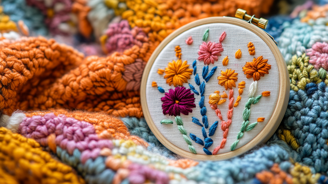 Loops And Threads Embroidery Kit - Loops And Threads