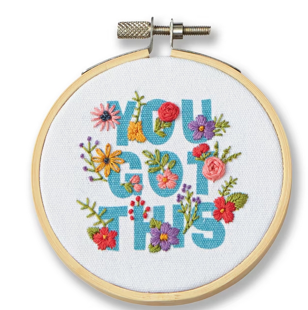 Loops And Threads Embroidery Kit - Loops And Threads